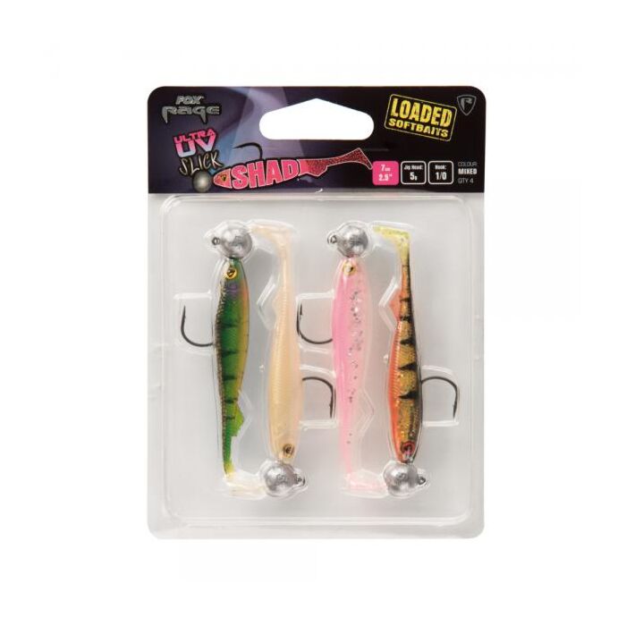 Fox Rage UV Slick Shad Loaded 7cm | Eurotackle.nl
