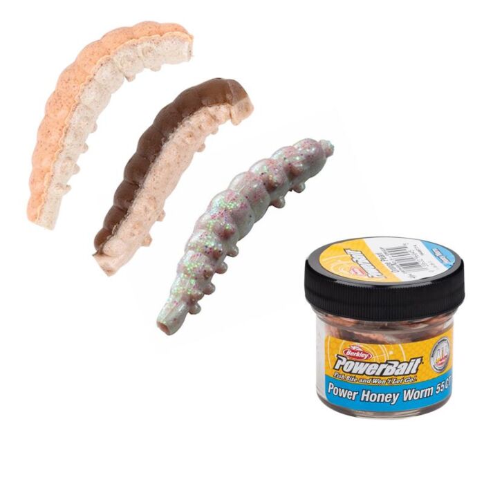 Berkley Powerbait Honey Worms Glitter | Eurotackle.nl