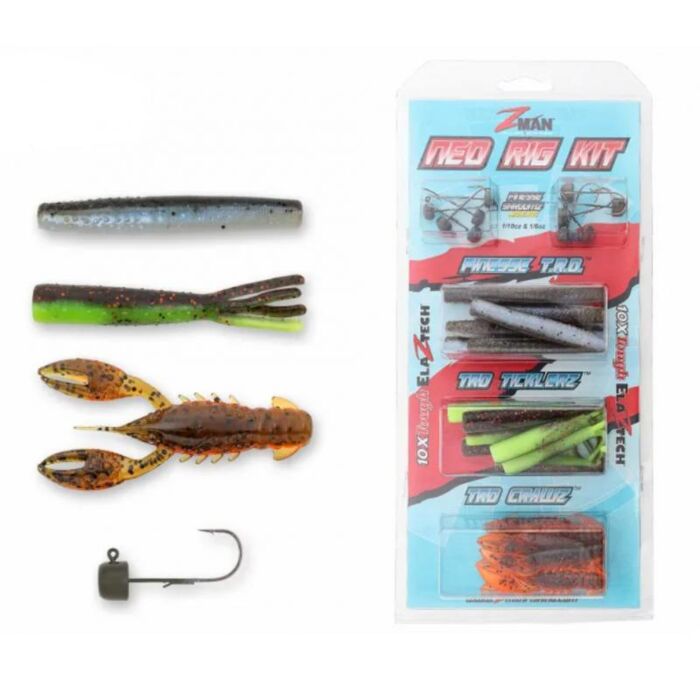 Zman Ned Rig Kit Hot Colors | Eurotackle.nl