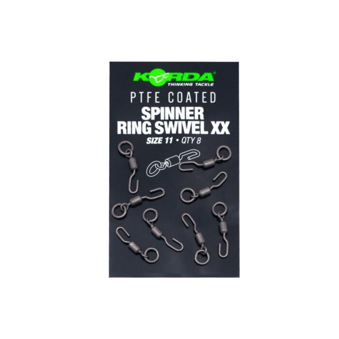 Korda PTFE Spinner Ring Swivel XX Size 11 | Eurotackle.nl