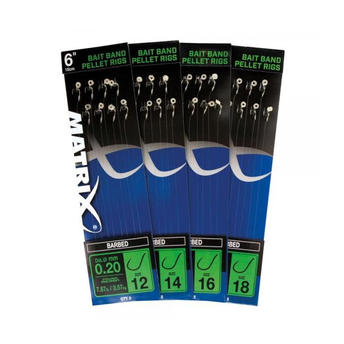 Matrix Bait Band Pellet Rigs 6" 15cm | Eurotackle.nl